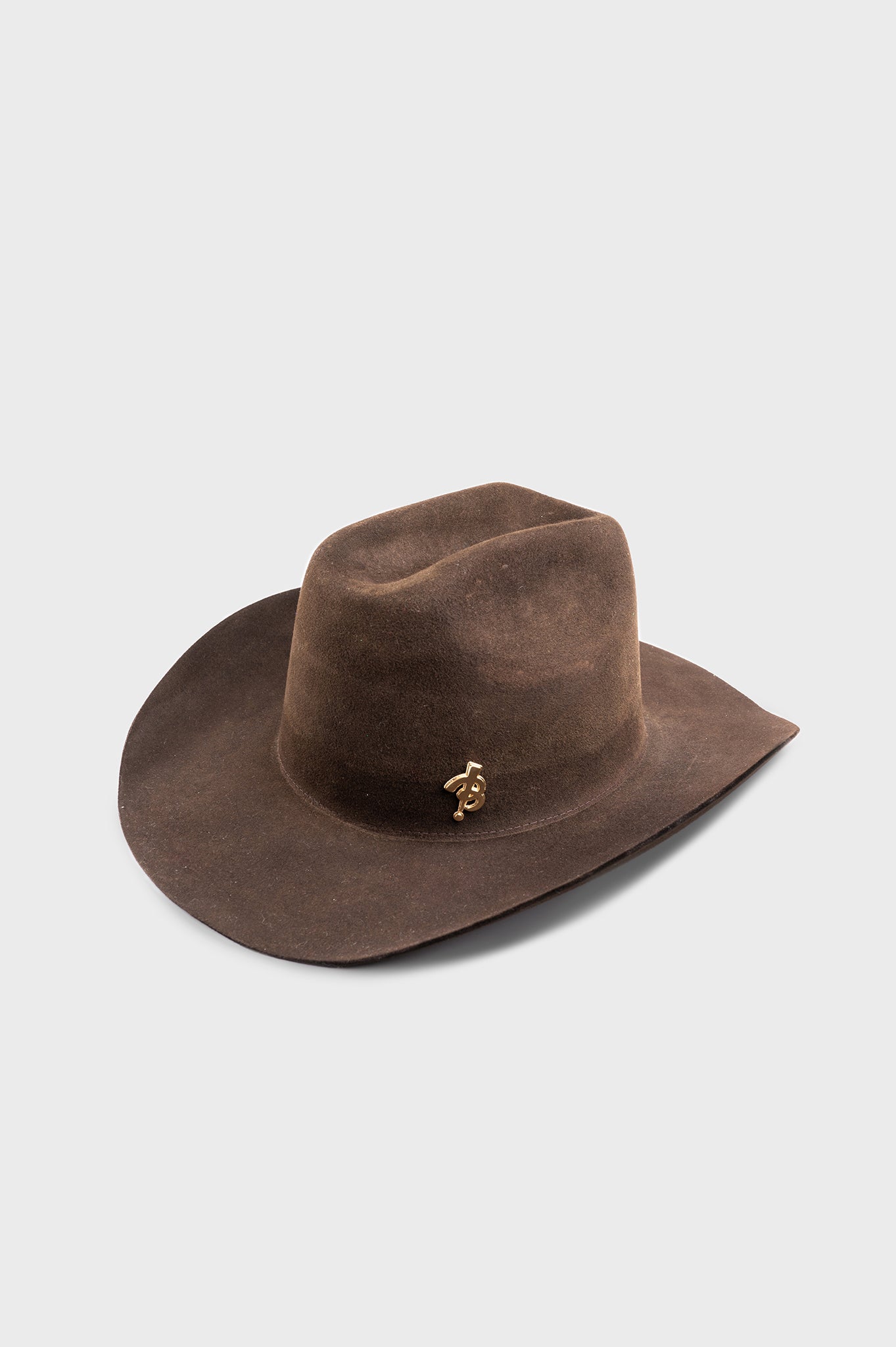 Clint Cowboy Hat - Italian Wool & Cashmere Western Elegance – Barbisio